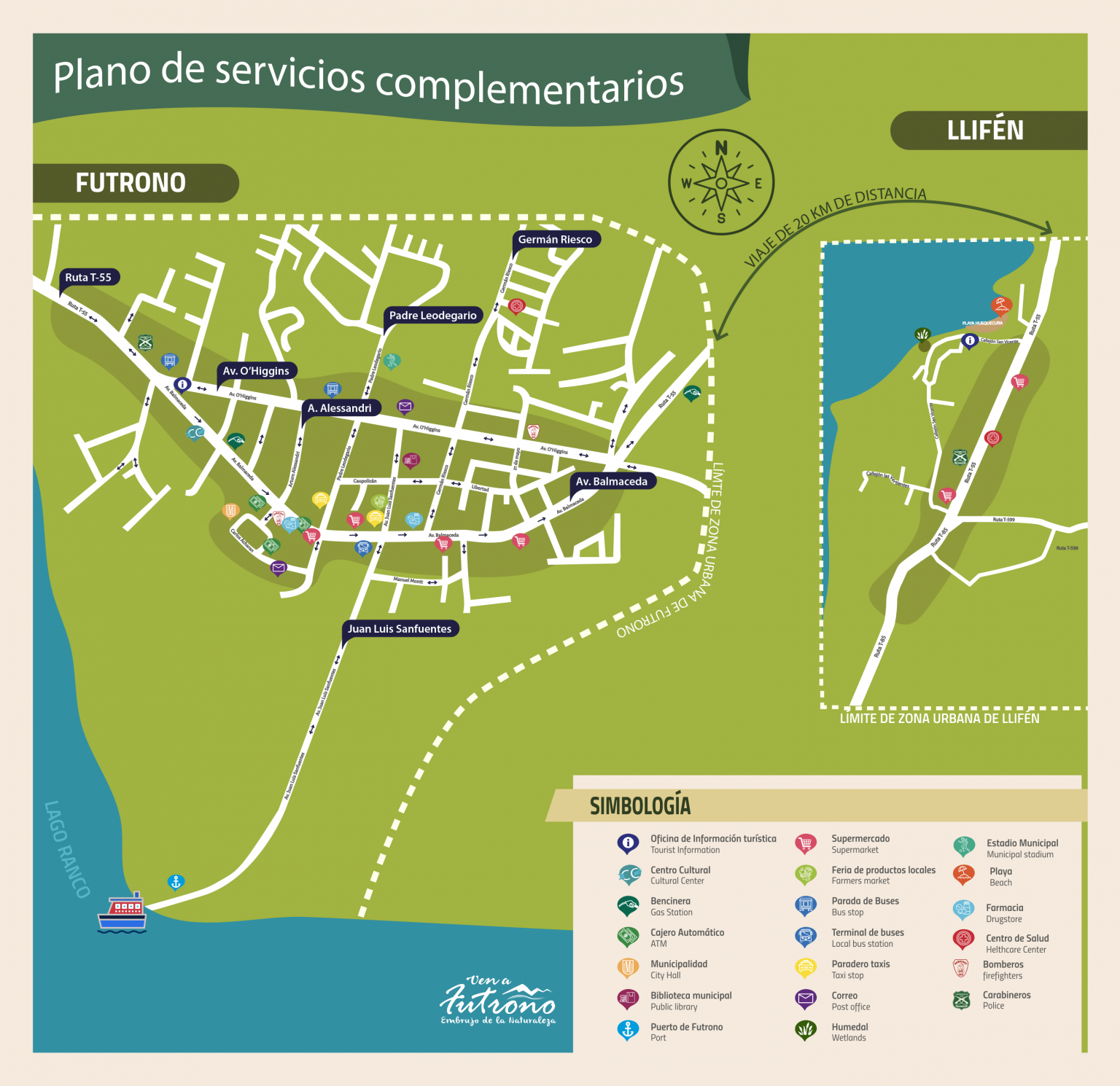 Mapas & Planos – Ven a Futrono