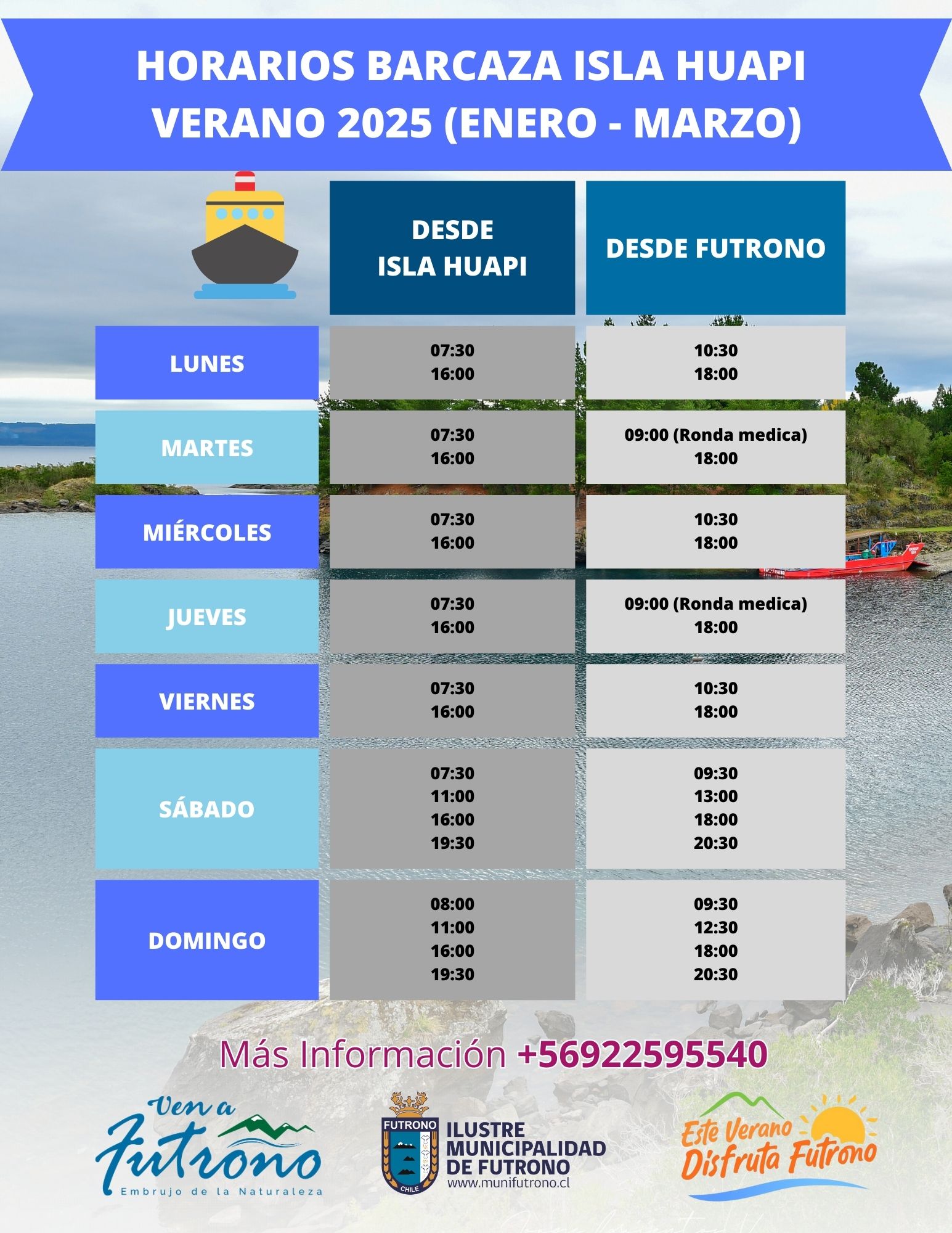 Isla Huapi - Ven a Futrono